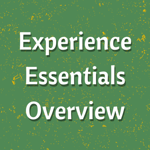 Experience Essentials Overview Taster Course - XLA Institute